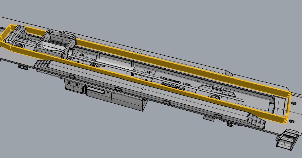 Marbelup Models: DB Loco Underframe Reinforcement with Brass Strips