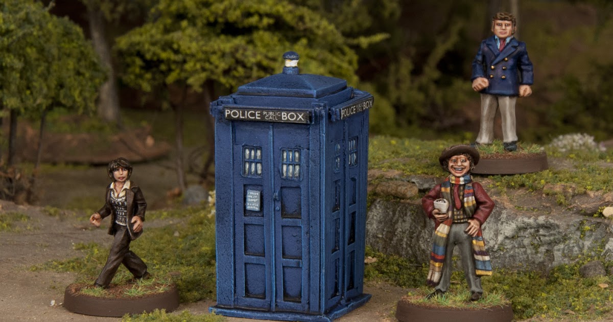 Dr. Mathias's Miniature Extravaganza: TARDIS
