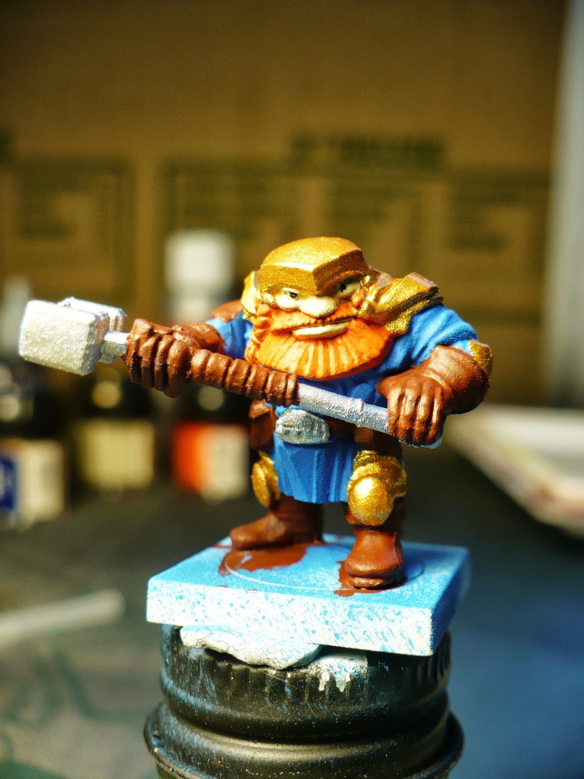 MLBN: Dwarf Warriors (Mantic Dwarf Ironclad)