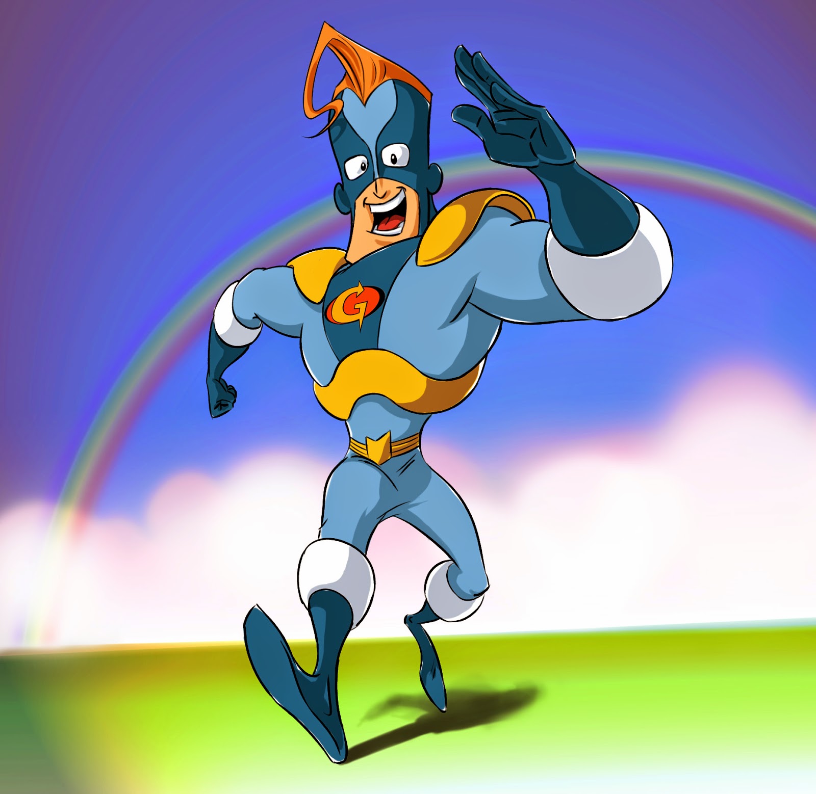 Comics Art: Gleebo Capitán Ecológico