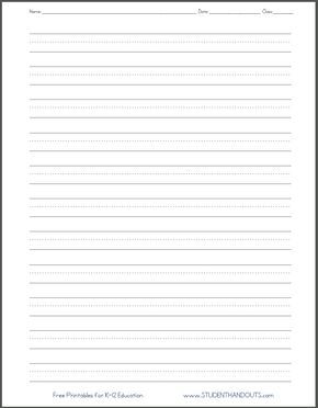 Dotted Line Practice Sheets - Collage Template