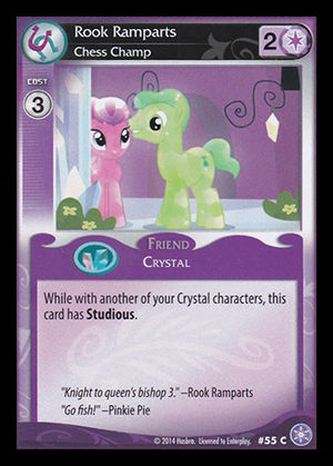 MLP Rook Ramparts, Chess Champ CCG Cards | MLP Merch