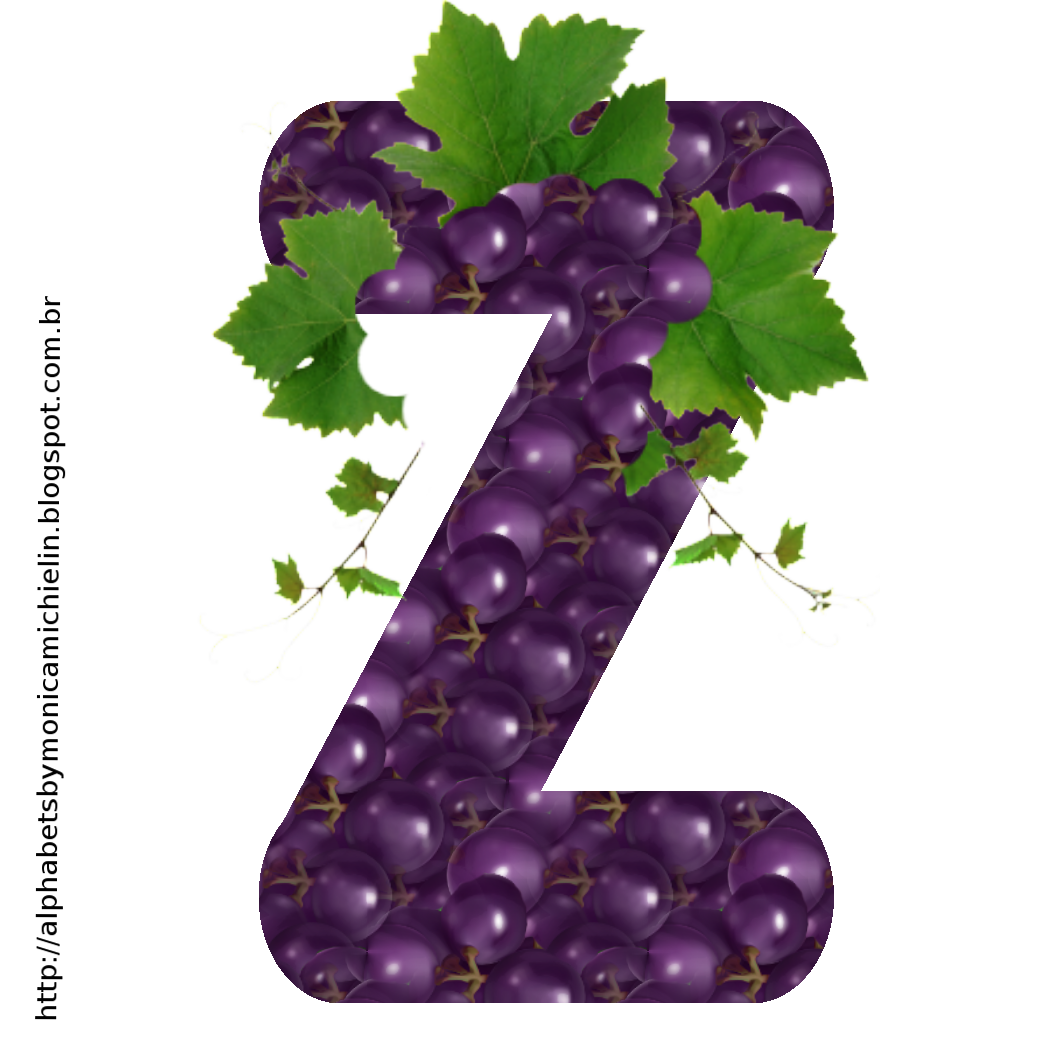 M. Michielin Alphabets: GRAPE FRUIT ALPHABET, UVA ALFABETO E BENEFICIOS ...