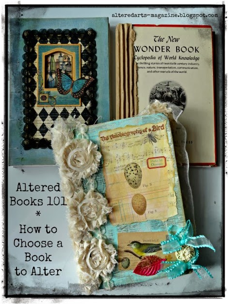 {Altered Books 101} Choosing a Book to Alter