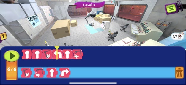 Apps do iPhone: Rabbids Coding