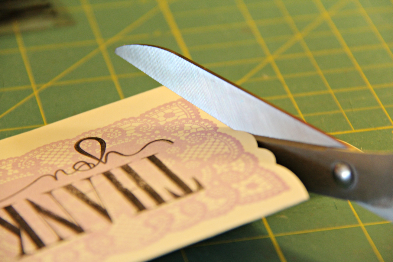 Unify Handmade: DIY—Handmade Thank You Cards