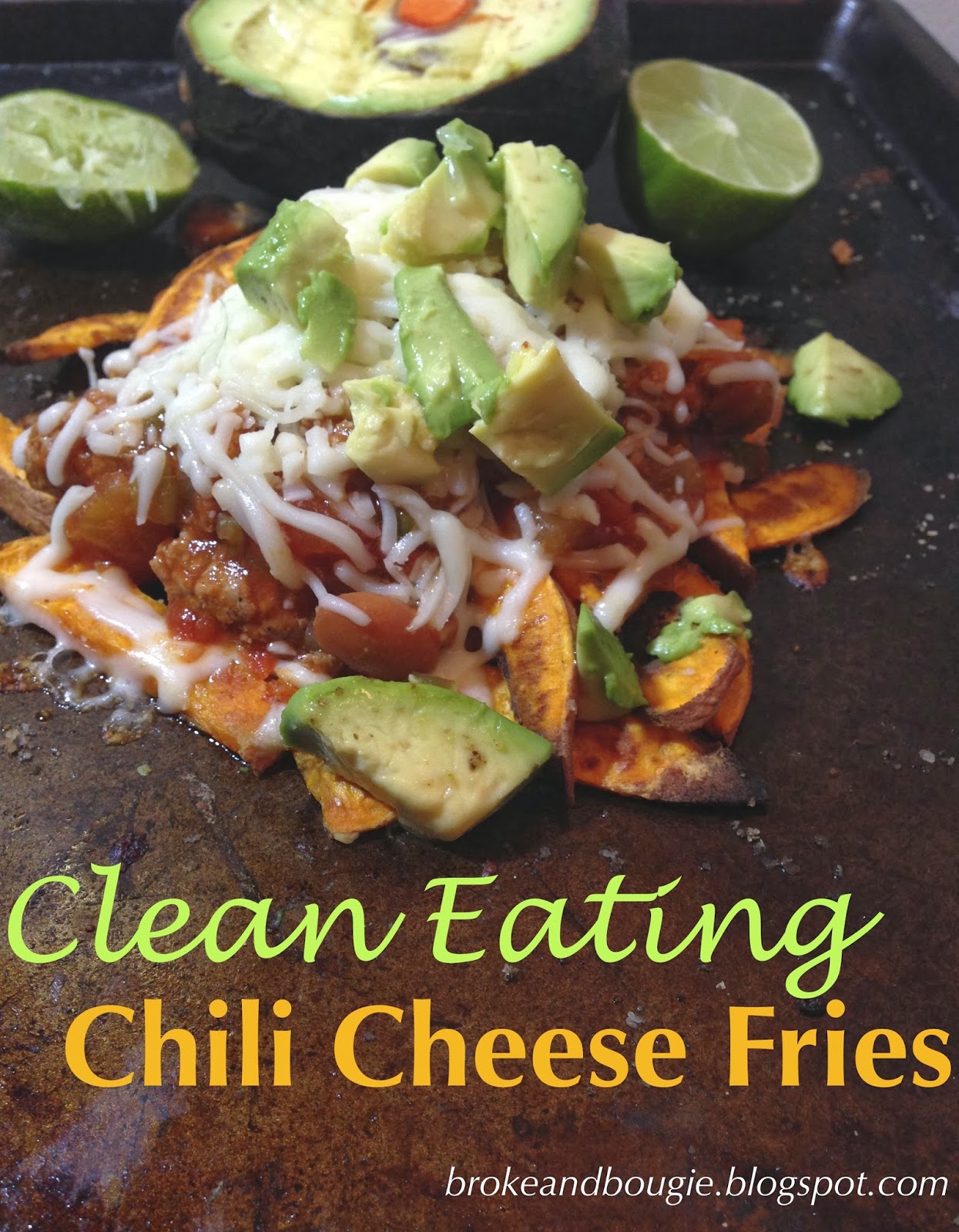 Snacky Saturday: Clean Eating CHILI CHEESE FRIES | LindsSays