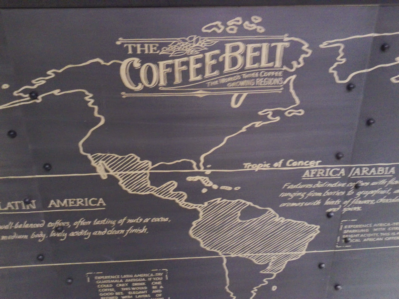 Toronto things: Coffee Belt map
