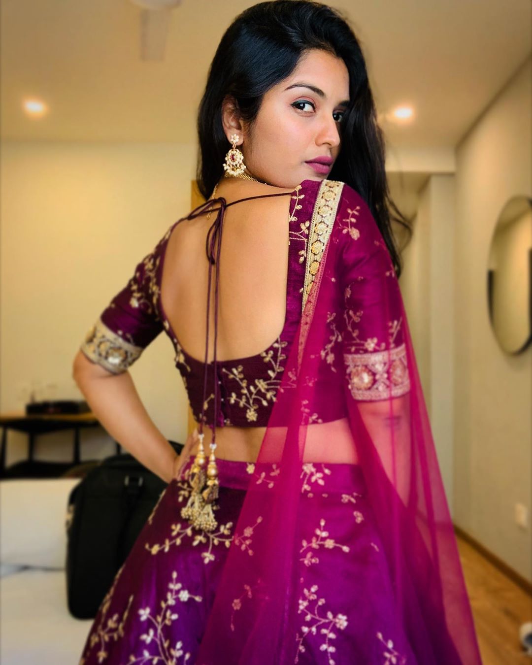 Priyanka M Jain Saree Photos