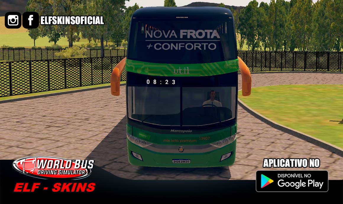 SKINS WORLD BUS DRIVING SIMULATOR - G7 DD UTIL TECNOLOGIA