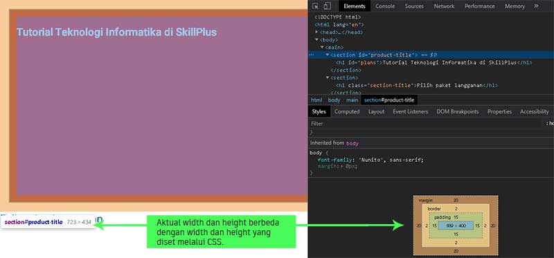 Memahami Box Sizing – SkillPlus