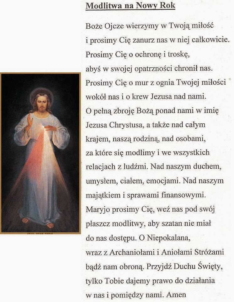 Modlitwa na każdy dzień: Modlitwy na Nowy Rok