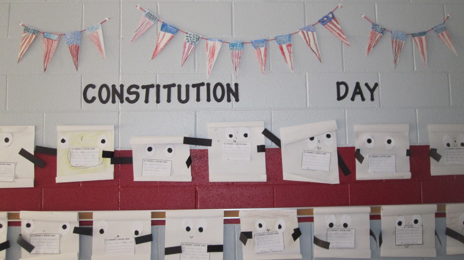 First Grade with a Cherry on Top: Constitution Day