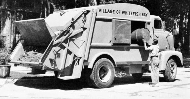 Just A Car Guy: garbage trucks, one of the rarest varieties of vehicles ...