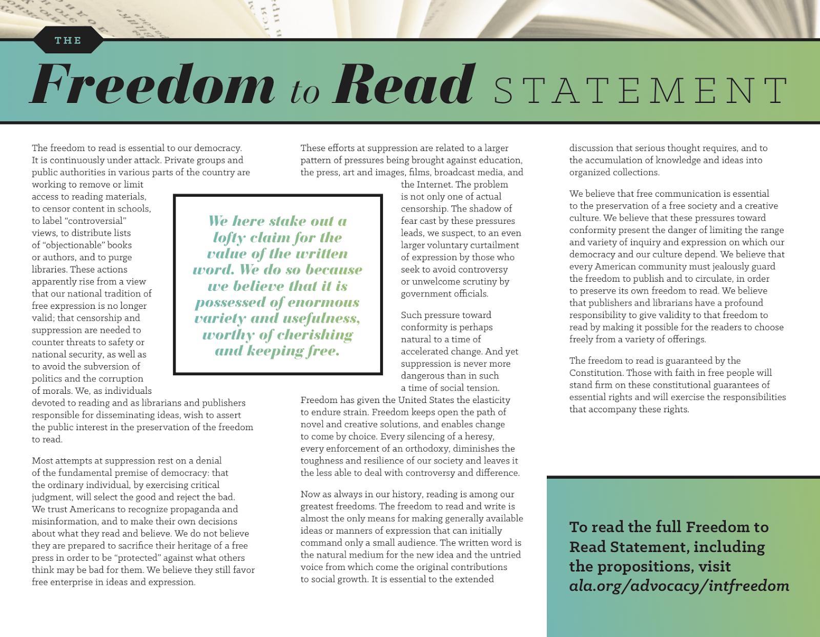 Sturgis Public Library: It's Banned Books Week! Check out a book today ...