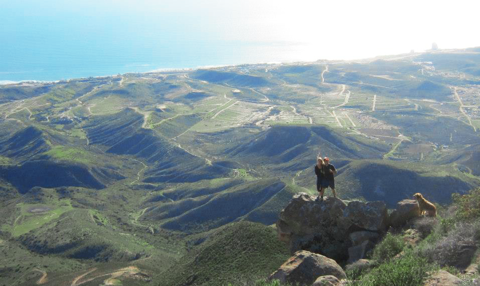 Rosarito Beach Baja California Mexico: Cerro de El Coronel - Rosarito