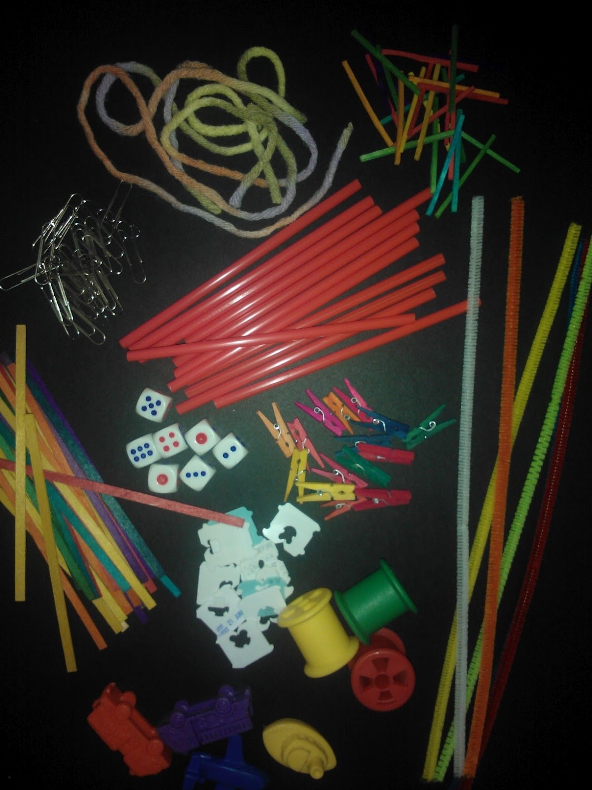 teaching with J: Messy Maths Boxes...