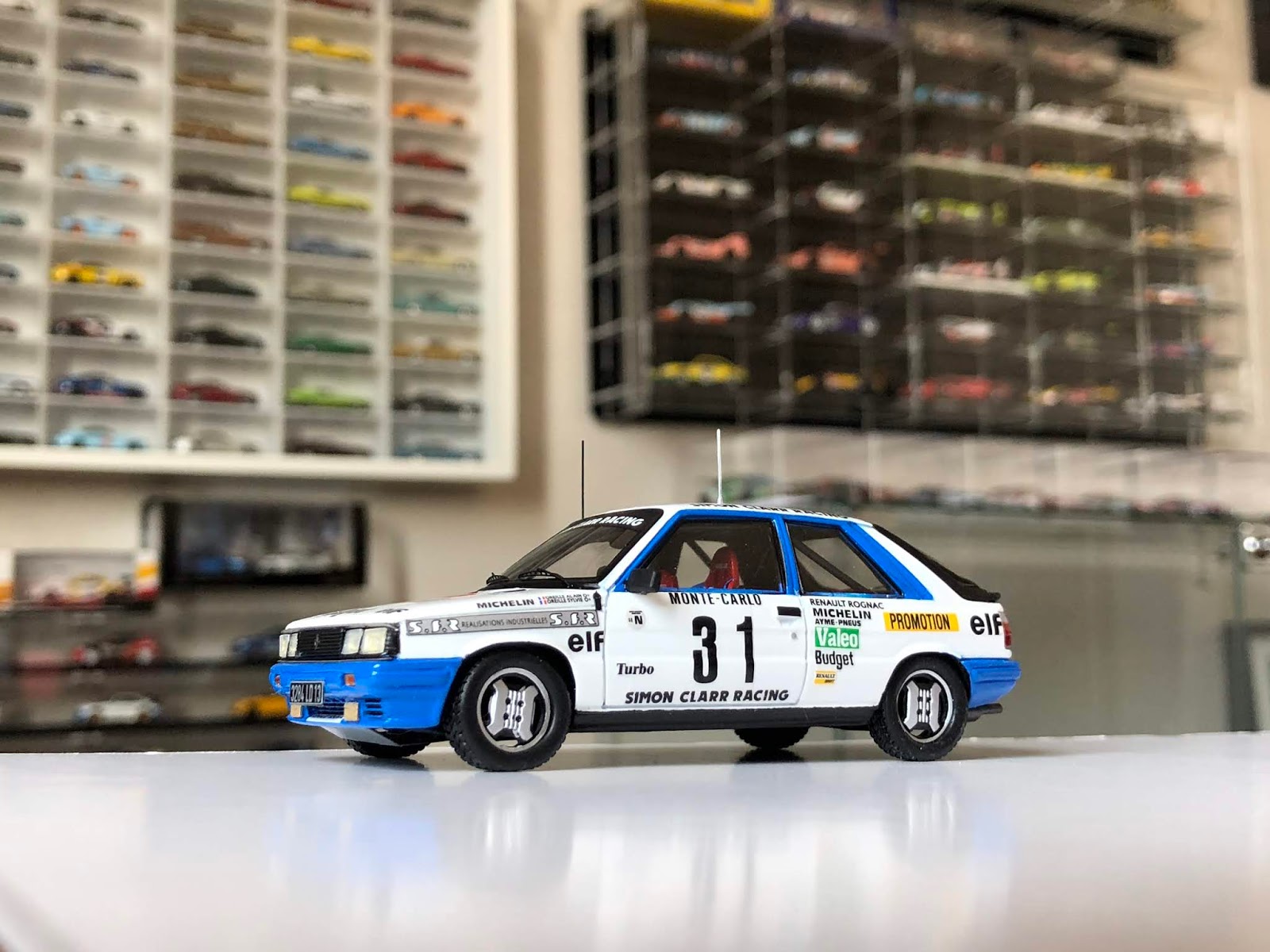 La Renault 11 Turbo Rallye Monte-Carlo 1985, par Spark au 1/43 - Mininches