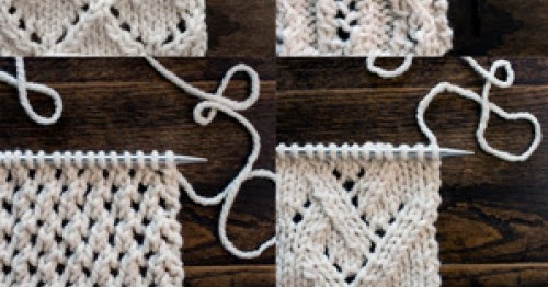 Amazing Knitting: Top 34 Lace Knit Stitches - Tutorials