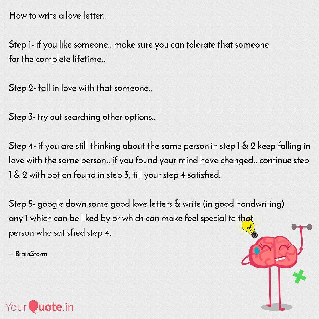 How To Write A Letter To Someone You Like ~ Thankyou Letter