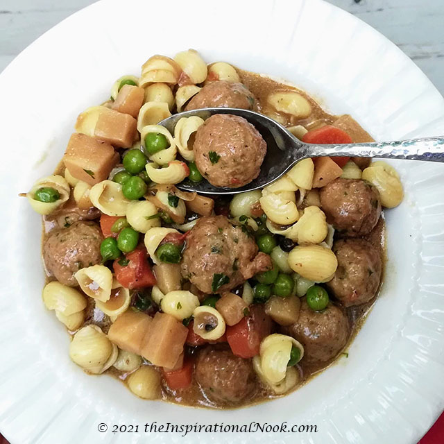 Anglo Indian Chicken Meatball Stew