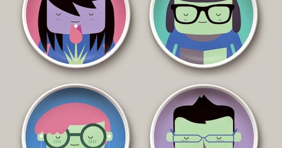 Funky dishes from Zup - Lady's Houses