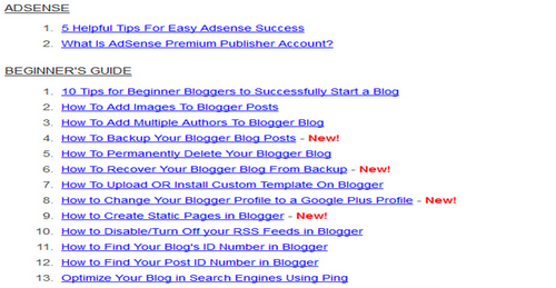 30 Handpicked Blogger Widgets and Plugins | Blogolect
