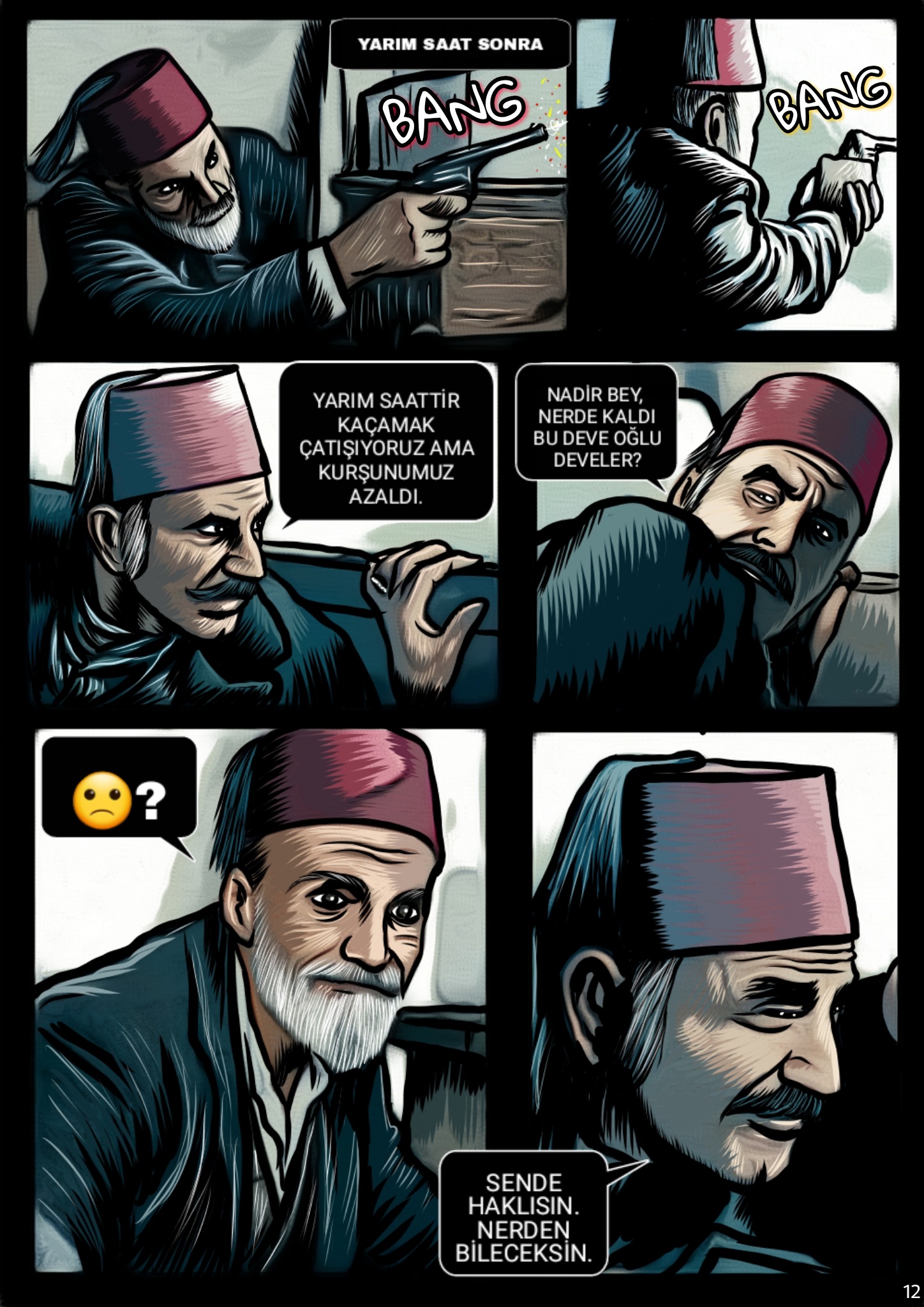 ALEM ÇİZGİ ROMAN: HALİL HALİD / DÜŞMAN DEMİR EFENDİ