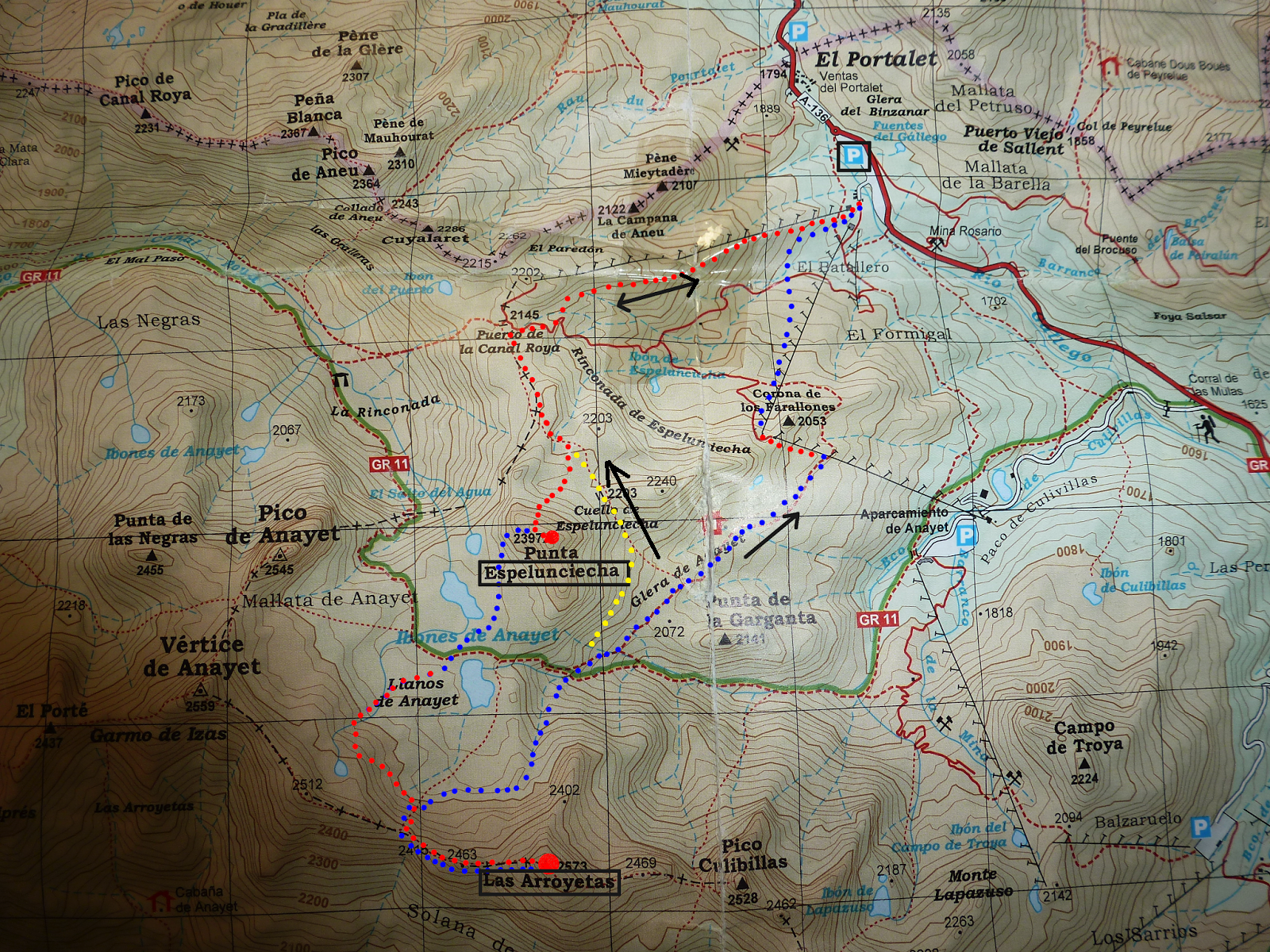 MONTAÑAS DE AYER Y DE HOY: FORMIGAL (Portalet) - Nochebuena en el ...