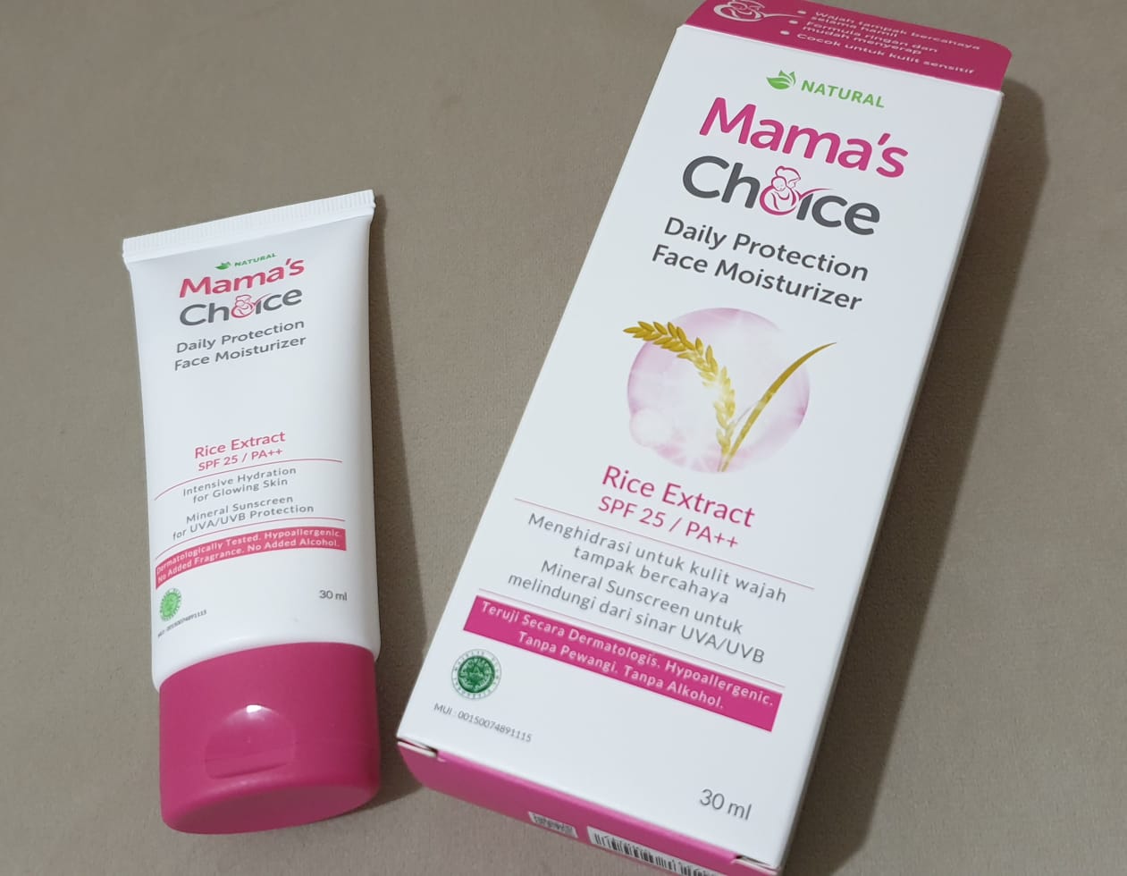 Daily Protection Face Moisturizer Aman dari Mama’s Choice