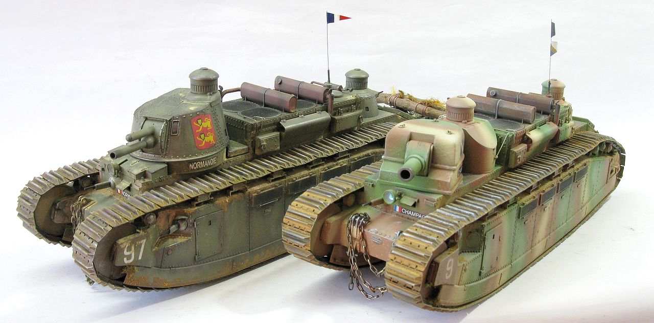 Panzerserra Bunker- Military Scale Models in 1/35 scale: Char FCM 2C ...