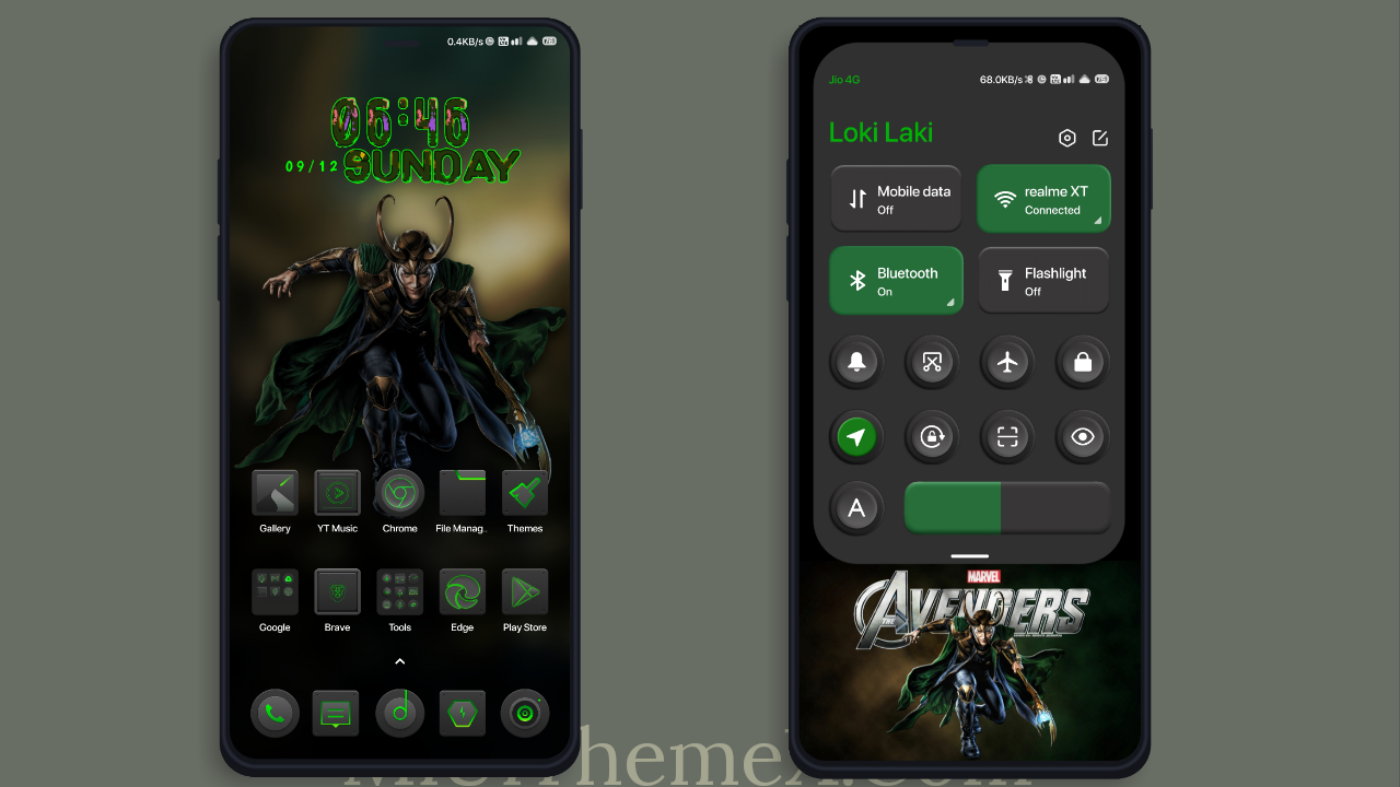 Loki laki V12 | Best Loki Theme for MIUI 12 With Amazing Interface ...