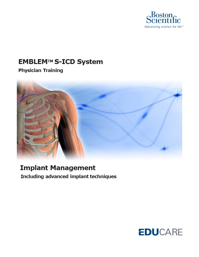 CVT Mohd Farid: Emblem Subcutaneous ICD Implant Management-Boston ...