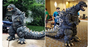 Cosplay Godzilla | Fantasia Incrivel - Seja Hoje Diferente
