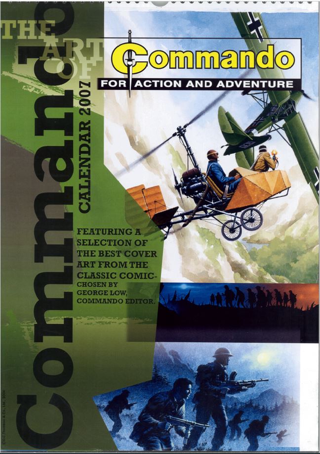 Boys Adventure Comics: UPDATED: Commando calendars