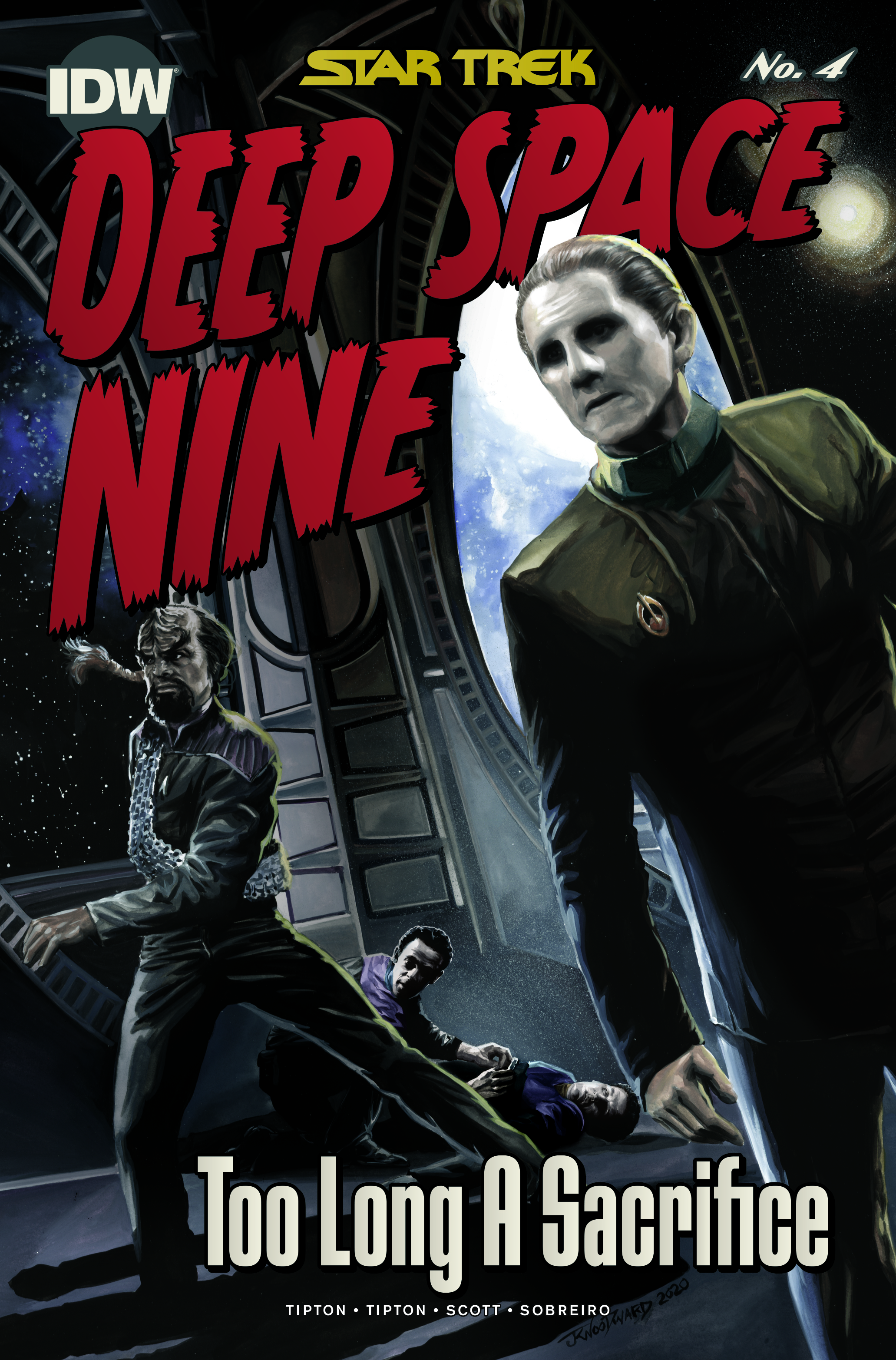 The Trek Collective: DS9: Too Long a Sacrifice #4 covers and excerpt