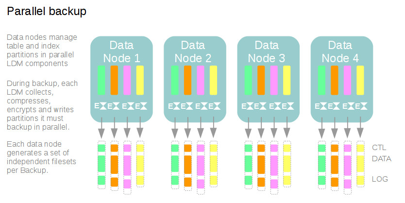 Message Passing Mysql Cluster Backup And Restore