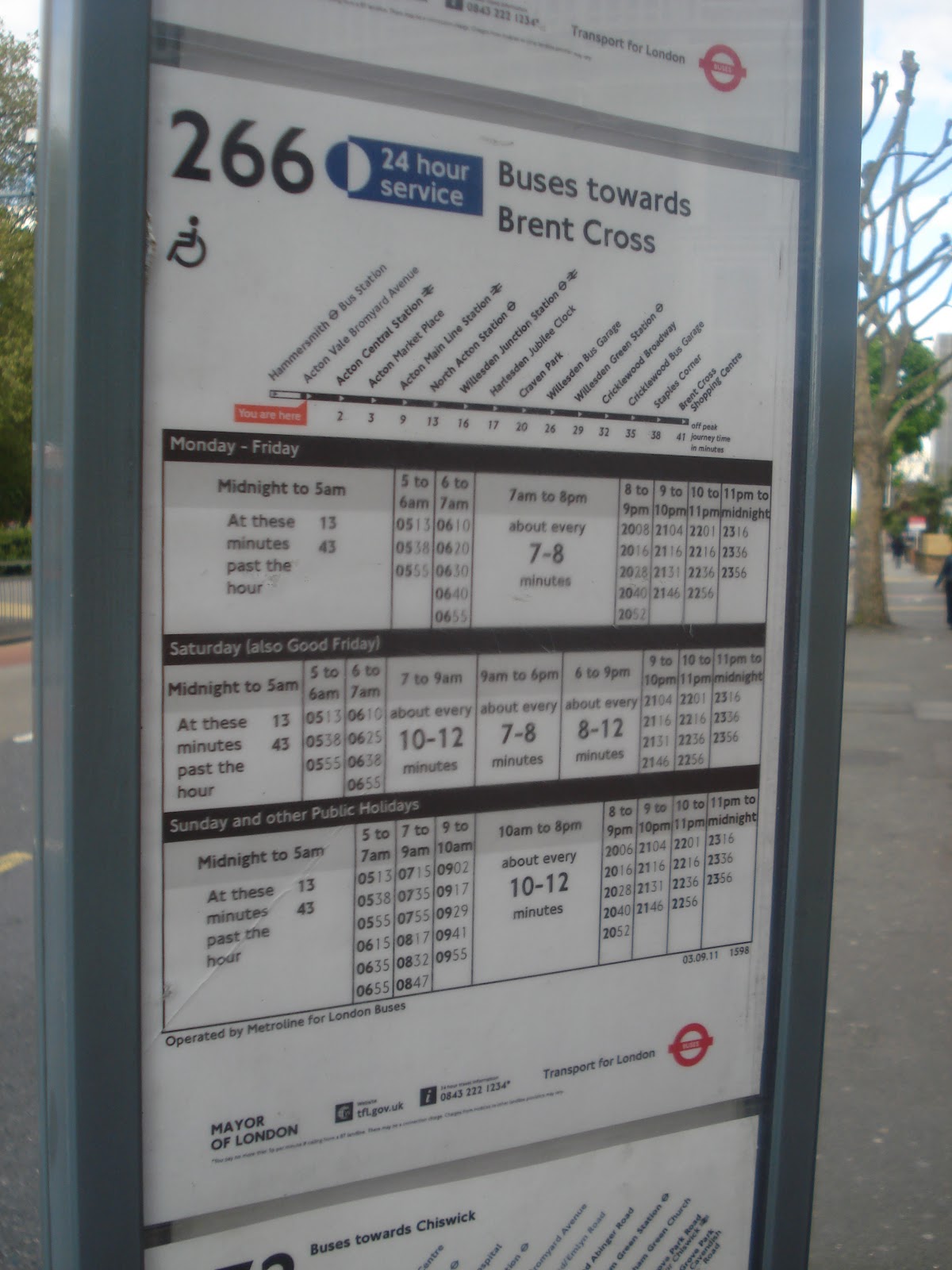 WLTM Transport Blog: Special Post - 266 with Metroline