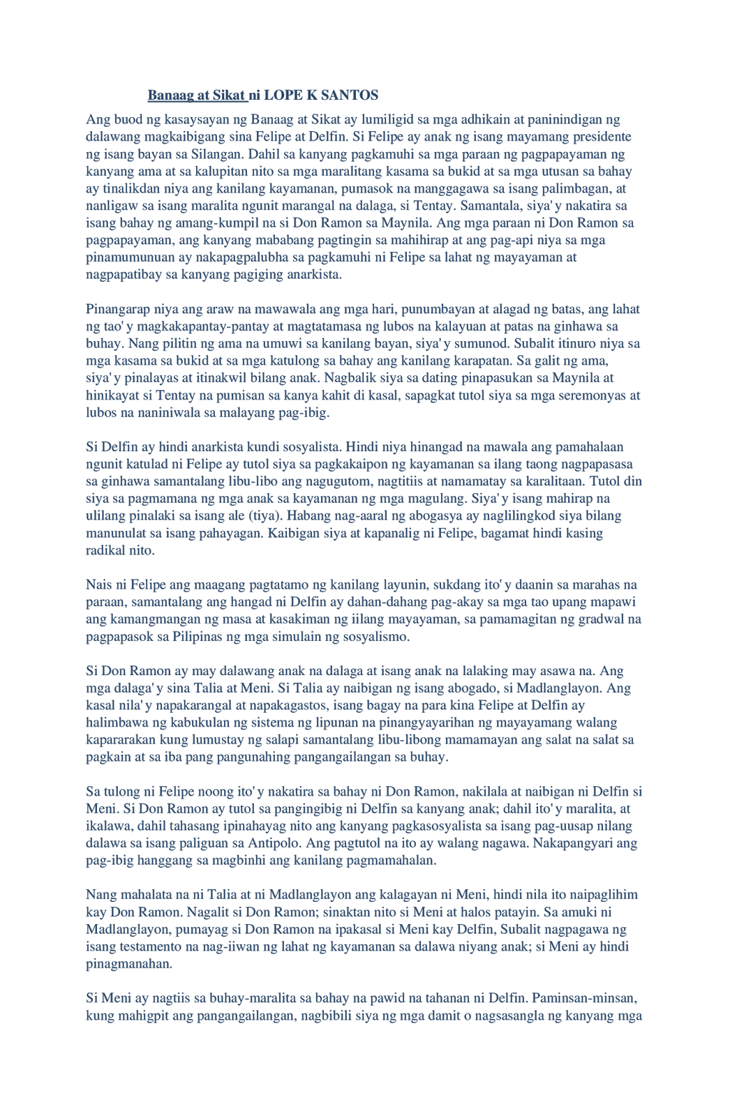 banaag at sikat - philippin news collections