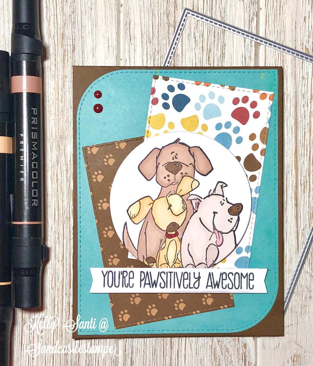 *Sandcastle Stamper* : DDD: Pawsitively awesome