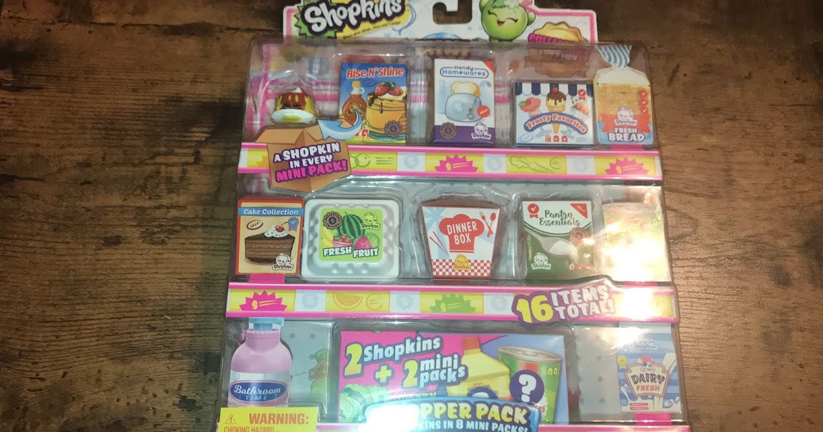 Shopkins Mini Packs Collector's Edition