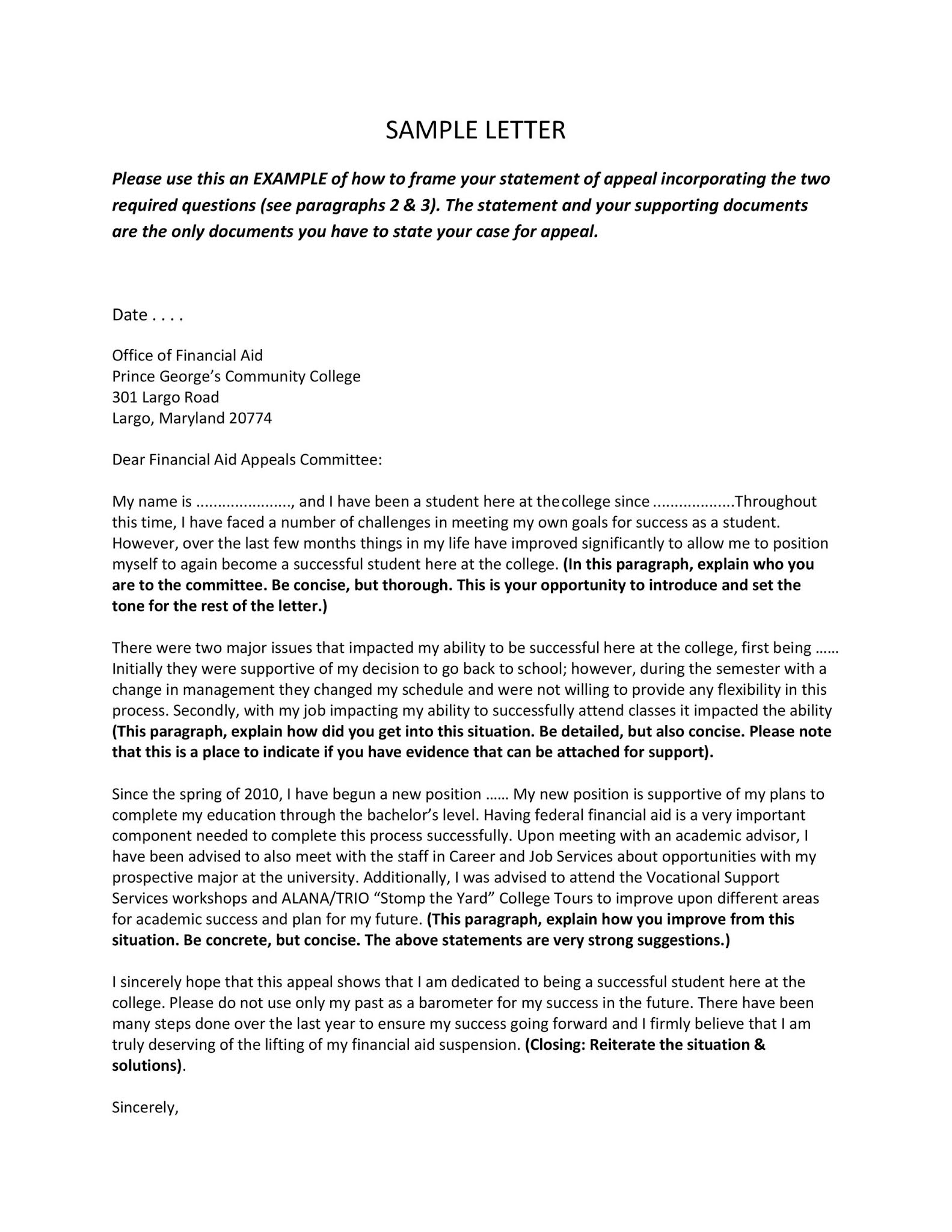 How To Write An Appeal Letter For College Financial Aid Business Letter how-to-write-an-appeal-letter-for-college-financial-aid-business-letter