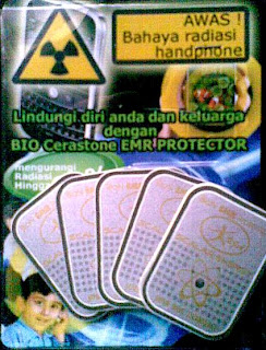 STICKER ANTI RADIASI