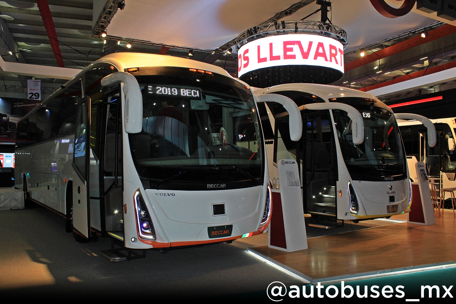 AYCAMX - Autobuses y Camiones México : Expo Transporte 2019 2. Beccar