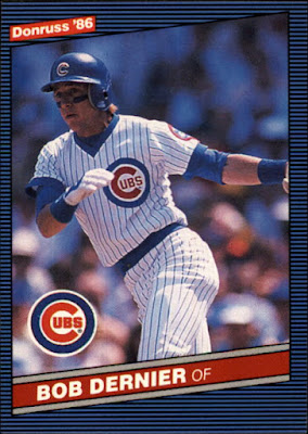 80's Cubs Cards: 1986 Donruss Chicago Cubs Checklist