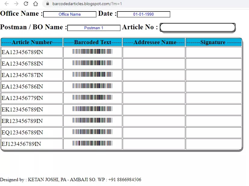 Offline Delivery Slip with Barcode Useful During SAP Down | By Ketan ...