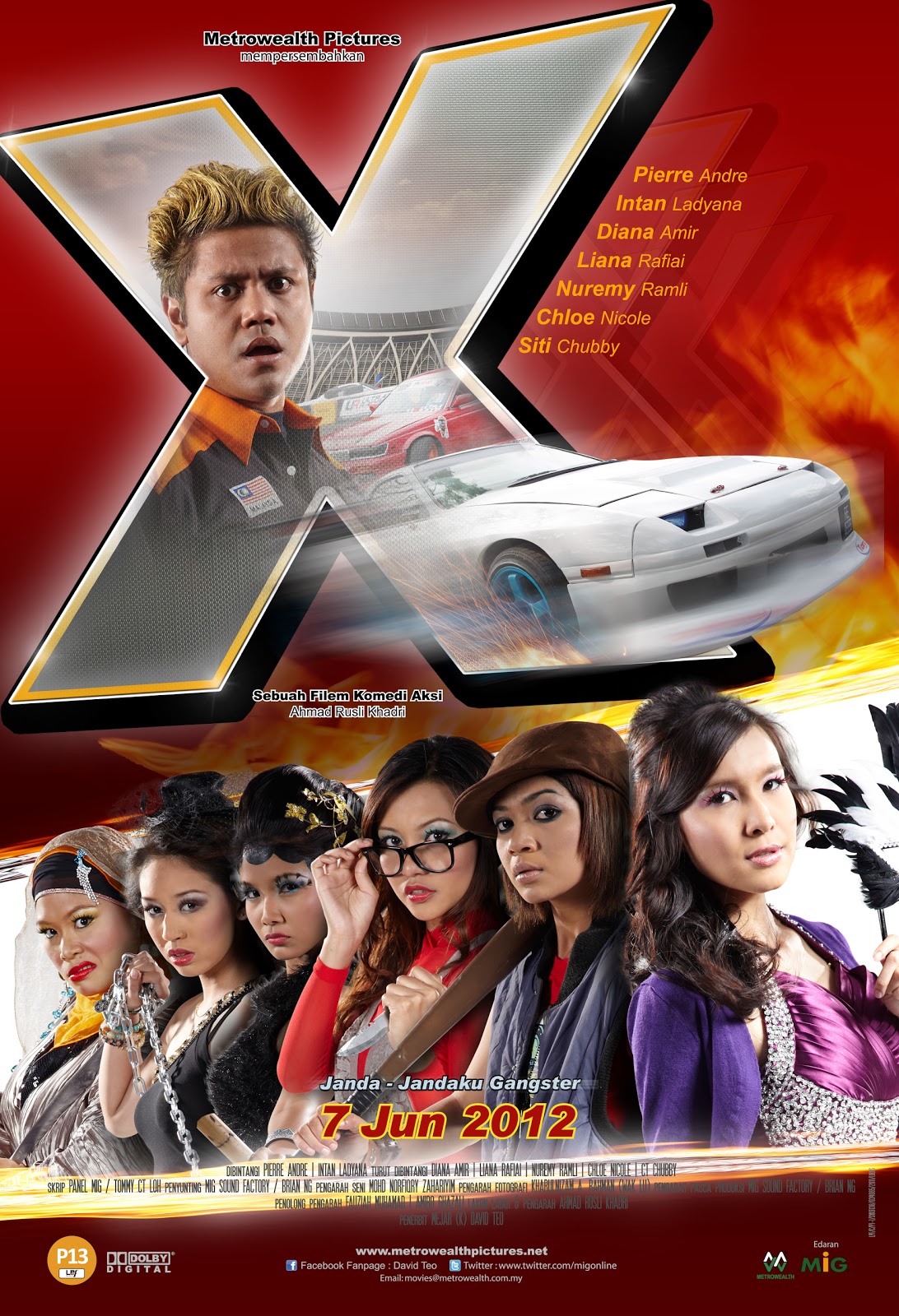 X | POSTER FILEM MALAYSIA