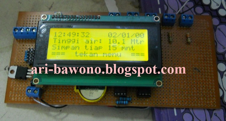 ELEKTRONIKA DAN MIKROKONTROLER: Pengukur Tinggi Air Dengan ATMega32 ...