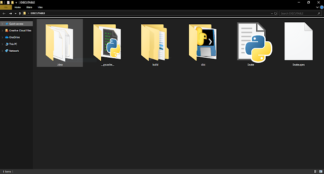 Convert python file to .exe