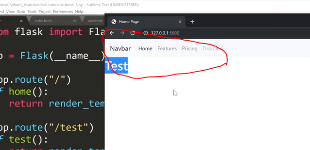[Tech With Tim] Flask Tutorial #3 - Adding Bootstrap and Template ...
